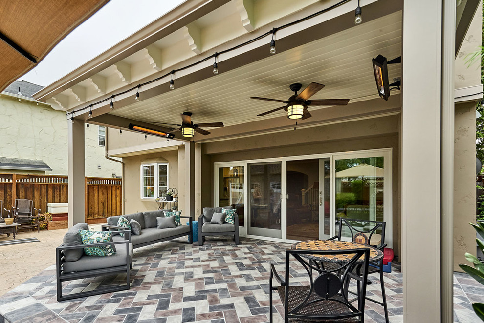 Contemporary Rose Gardens Remodel - Contemporary - Patio - San ...