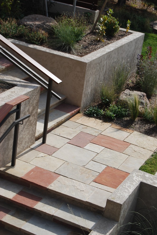 Contemporary side terrace - Contemporary - Patio - Denver - by ...