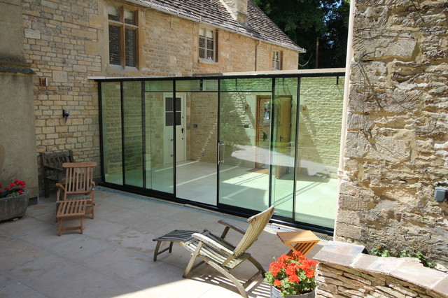 Cotswold link - Contemporary - Patio - Gloucestershire - by Glass ...