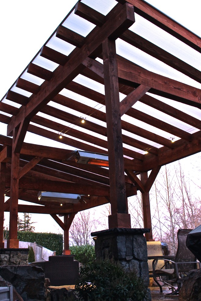 Covered patio structures - Craftsman - Patio - Seattle - by Elements ...