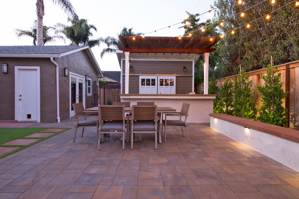 Craftsman Backyard - Craftsman - Patio - San Luis Obispo - by Landwell ...
