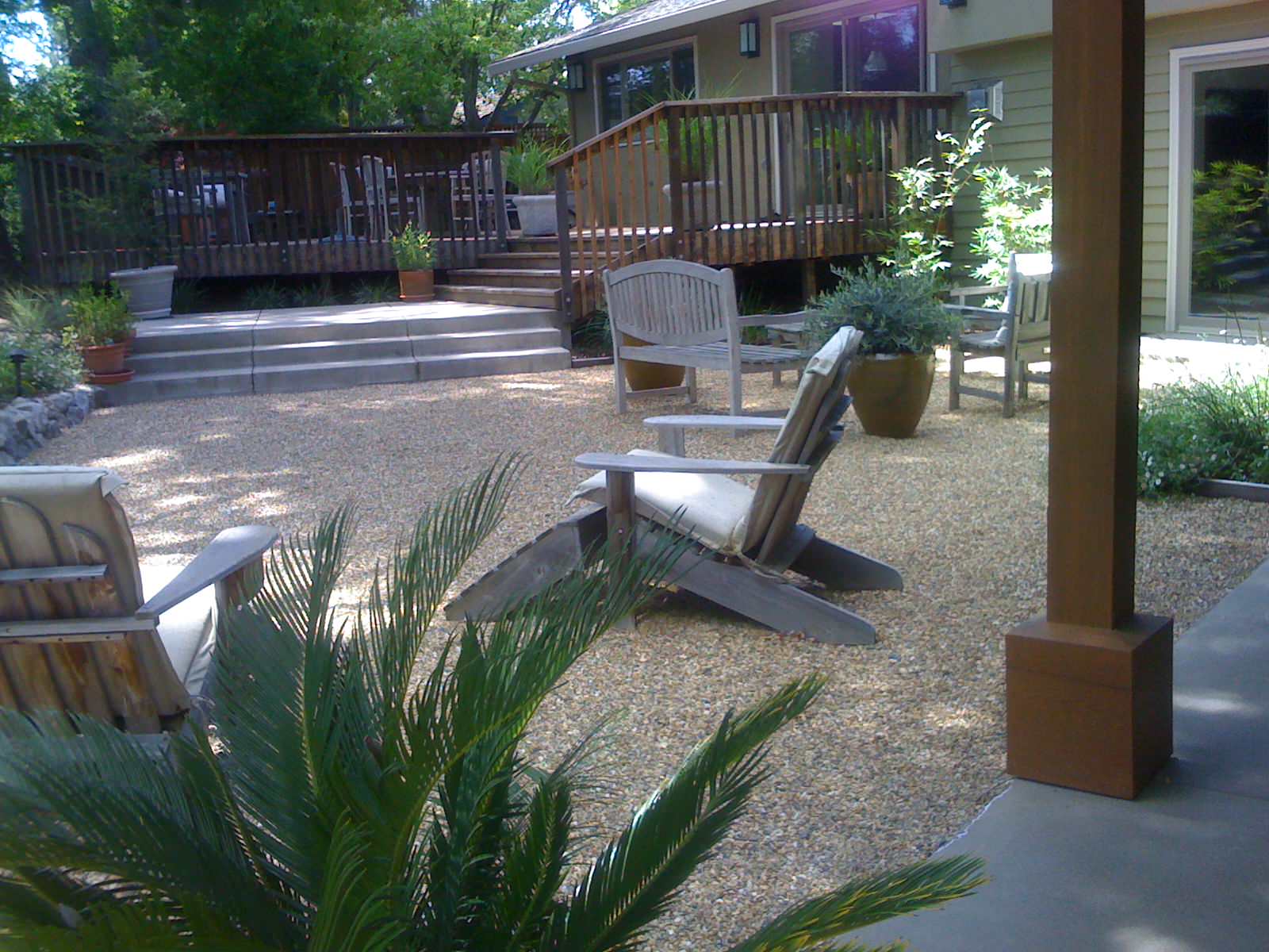 Diy Crushed Stone Patio