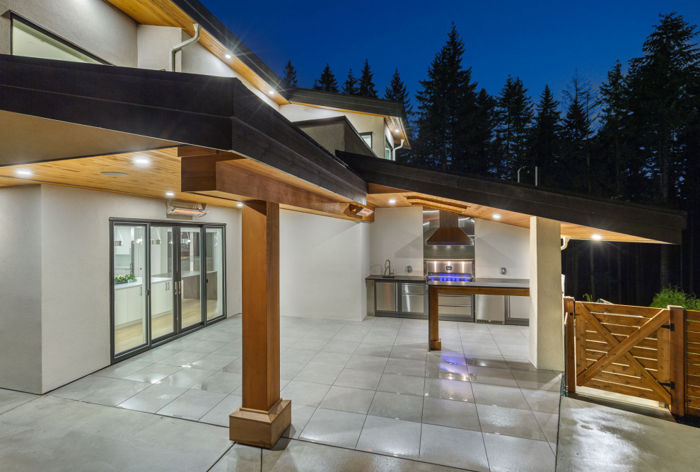 Crystal Creek Home - Contemporary - Patio - Vancouver - by Corecraft Construction Ltd | Houzz