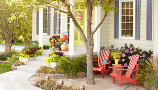 Curb Appeal Ideas - Transitional - Patio - Charlotte - by Lowe's Home ...