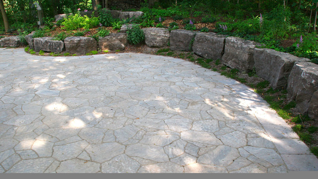 CURB APPEAL - RETAINING WALLS - Traditional - Patio - Toronto - by ...