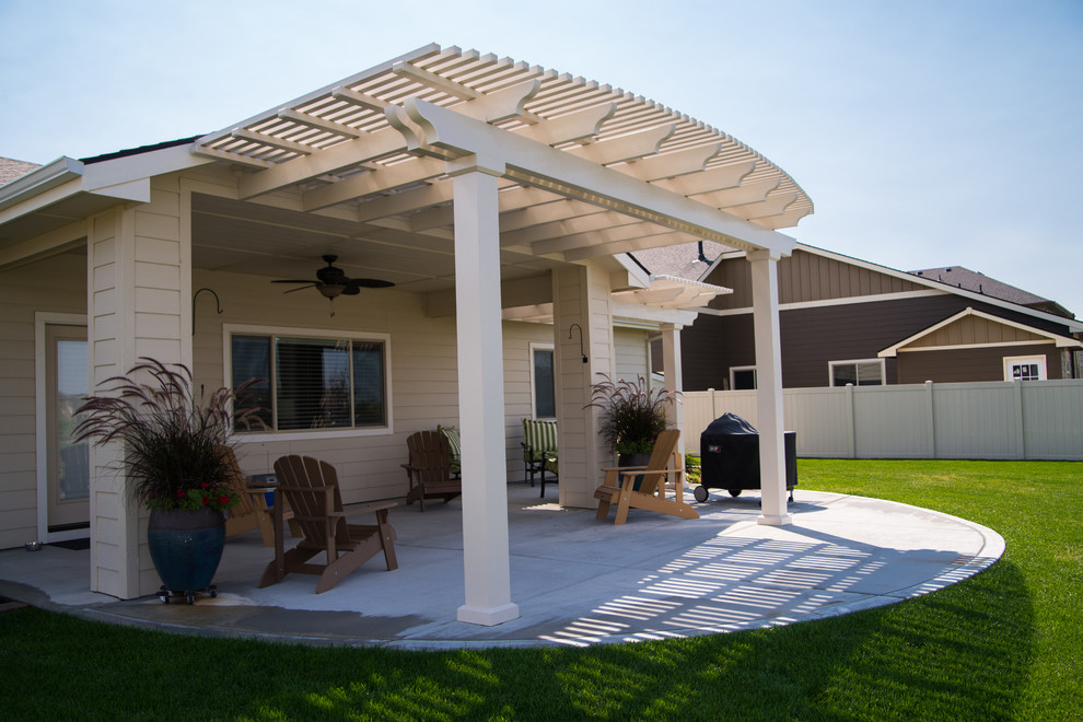 Curved Covered Patio