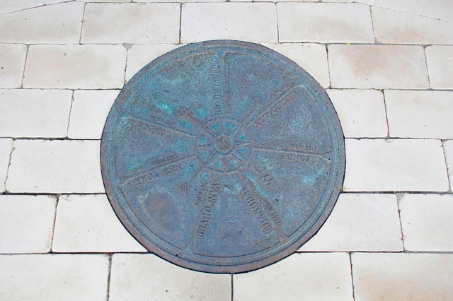 Custom Bronze Medallion - Traditional - Patio - Dallas - by Matthew ...