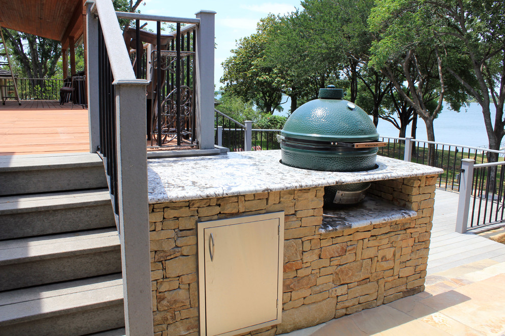 Custom Design Outdoor Living Area Dallas, TX - Contemporary - Patio ...