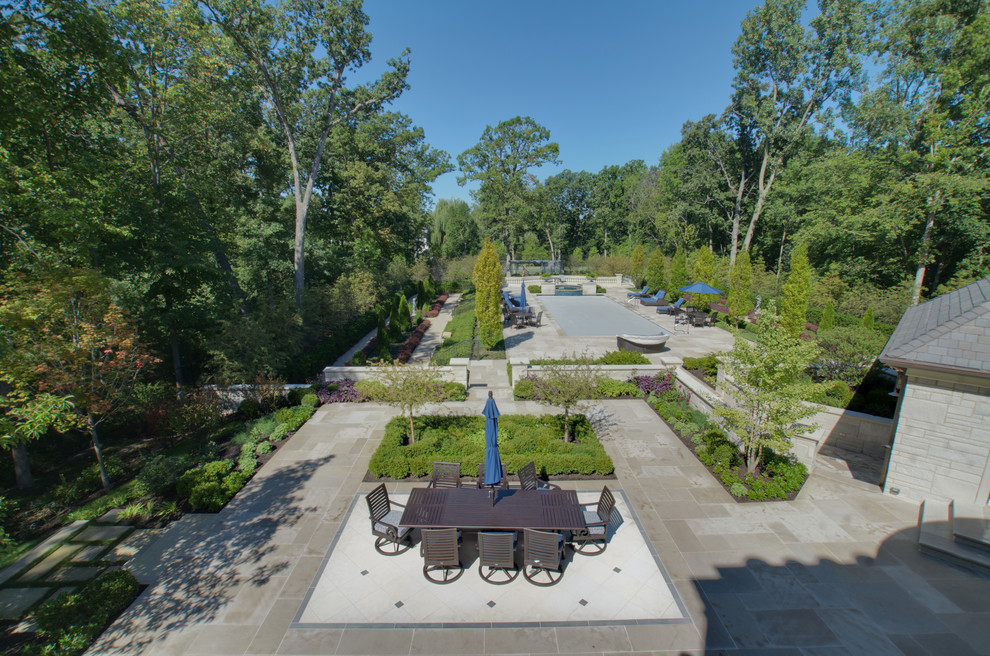 Custom Estate Home - Traditional - Patio - Chicago - by IG Construction ...