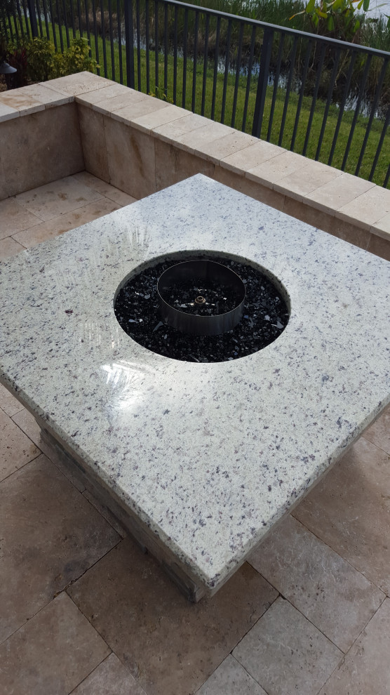 Custom Fire Pits - Patio - Miami - by Broward Landscape, Inc. | Houzz