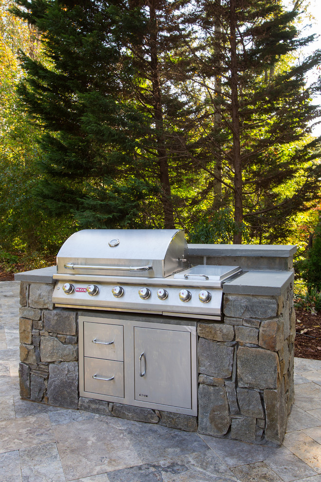 Custom Gas Grill - Traditional - Patio - DC Metro - by MARK IV Builders ...