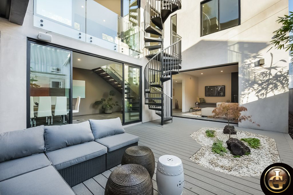 Custom home development, New construction - California Ave Venice, - Patio - Los Angeles - by ...