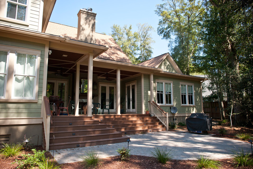 Custom Home Exterior - Traditional - Patio - Charleston - by Sceltas ...