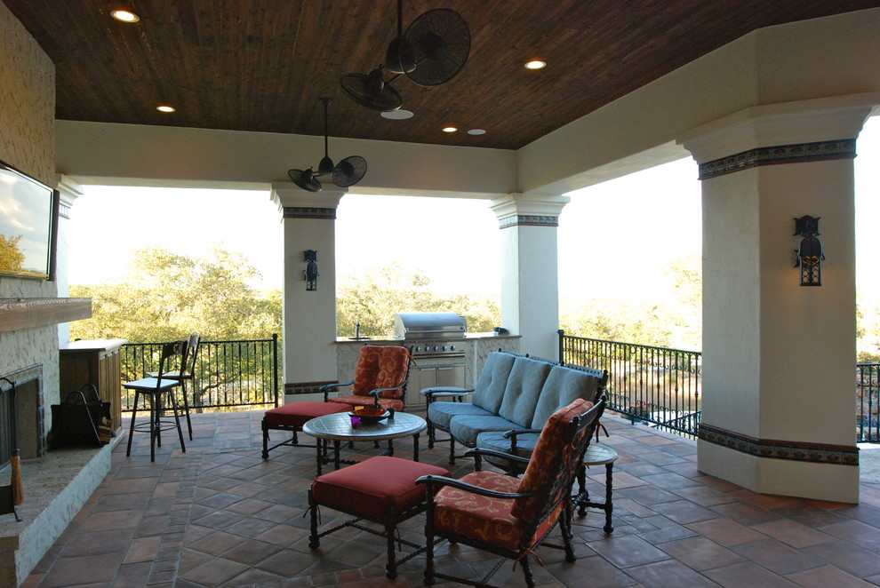 Custom Home- Spanish Mediterranean in Cordillera Ranch - Mediterranean ...