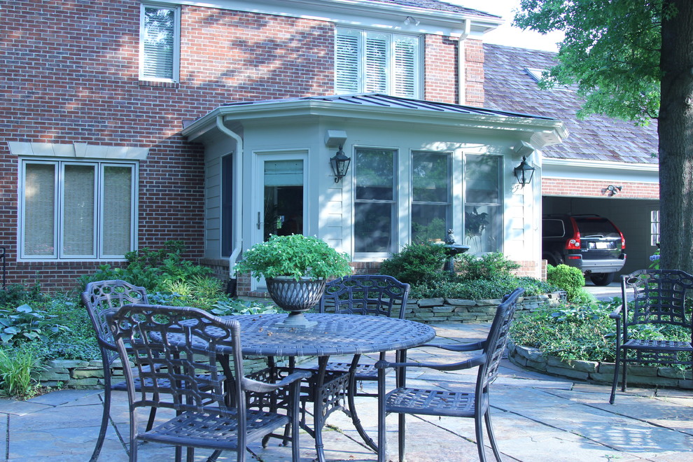 Custom Kitchen with Bump-out Addition - Traditional - Patio - DC Metro ...