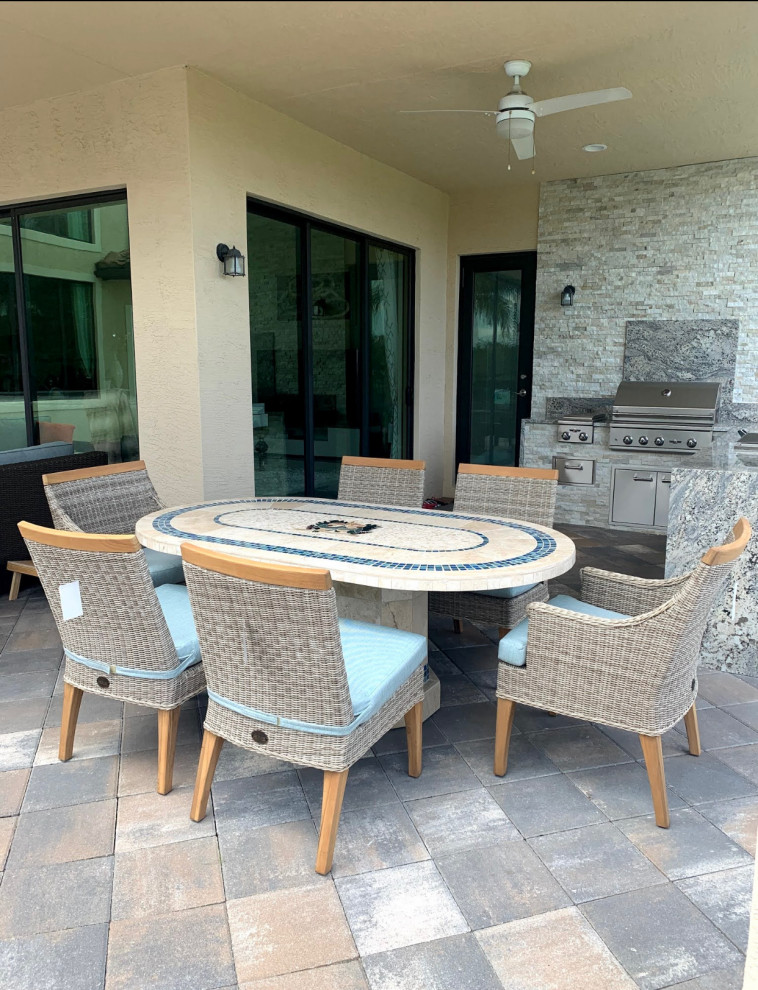 Custom Outdoor Dining Table - Craftsman - Patio - Miami - by Patio ...