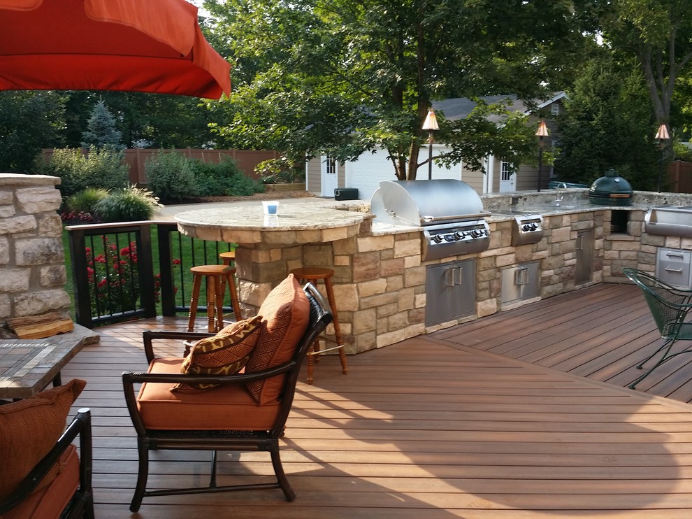 Custom Outdoor Kitchen - American Craftsman - Patio - St. Louis - von ...