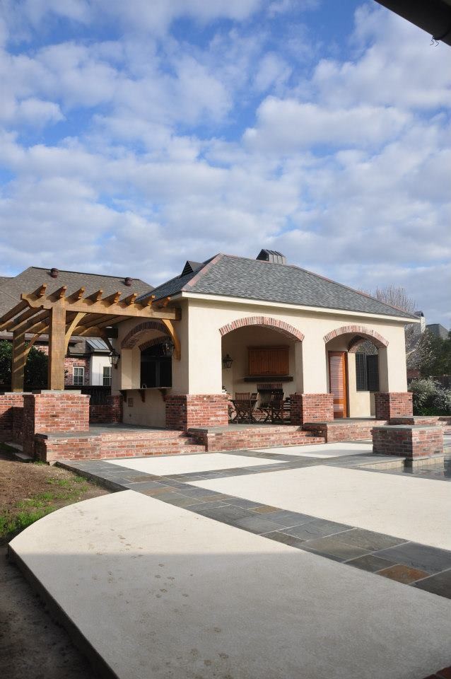 Custom Outdoor Kitchens and Patios - Traditional - Patio - New Orleans ...
