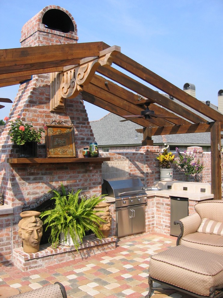 Custom Outdoor Kitchens and Patios - Traditional - Patio - New Orleans ...