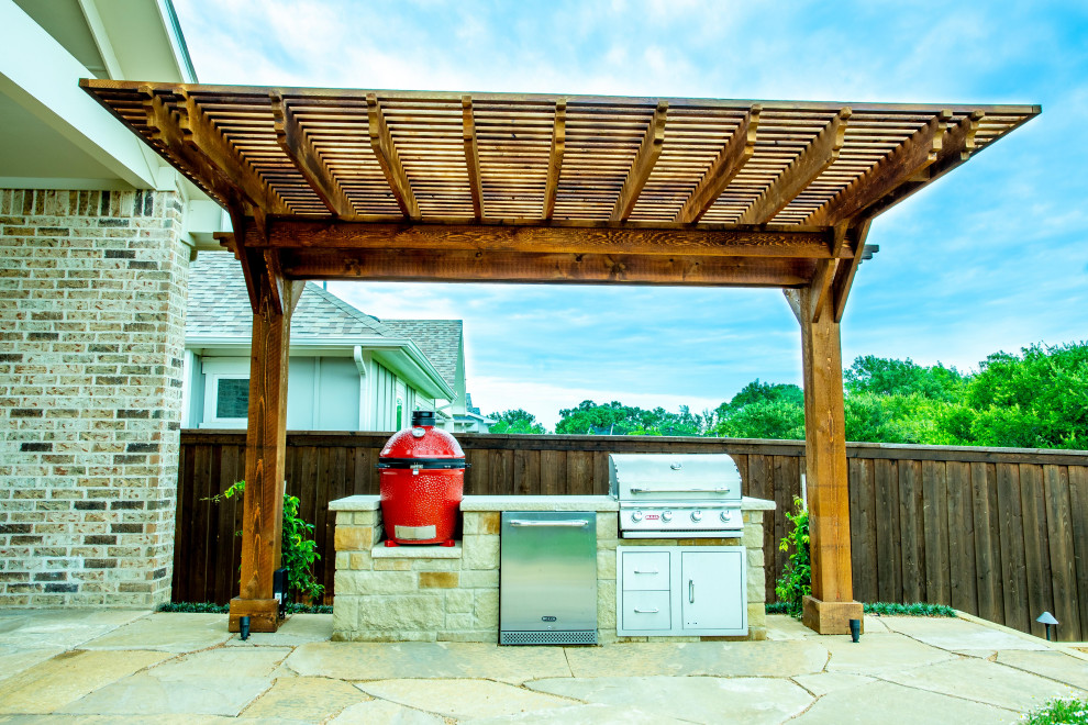 Custom Outdoor Structures - Transitional - Patio - Dallas - by Alterra Landscape Design | Houzz
