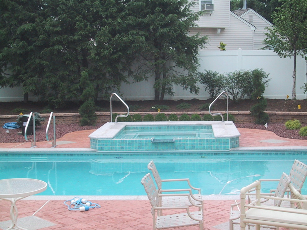 Custom Spas - Traditional - Patio - New York - by Mill Bergen Pool ...