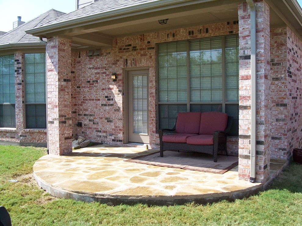 Custom Stone & Concrete - Classique - Terrasse et Patio - Dallas - par ...