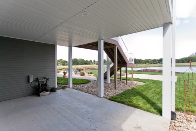 Custom Walkout Ranch - Traditional - Patio - Cedar Rapids - by ...