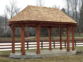 Custom Wood Pavilion Kits - Traditional - Patio - San Francisco - by ...