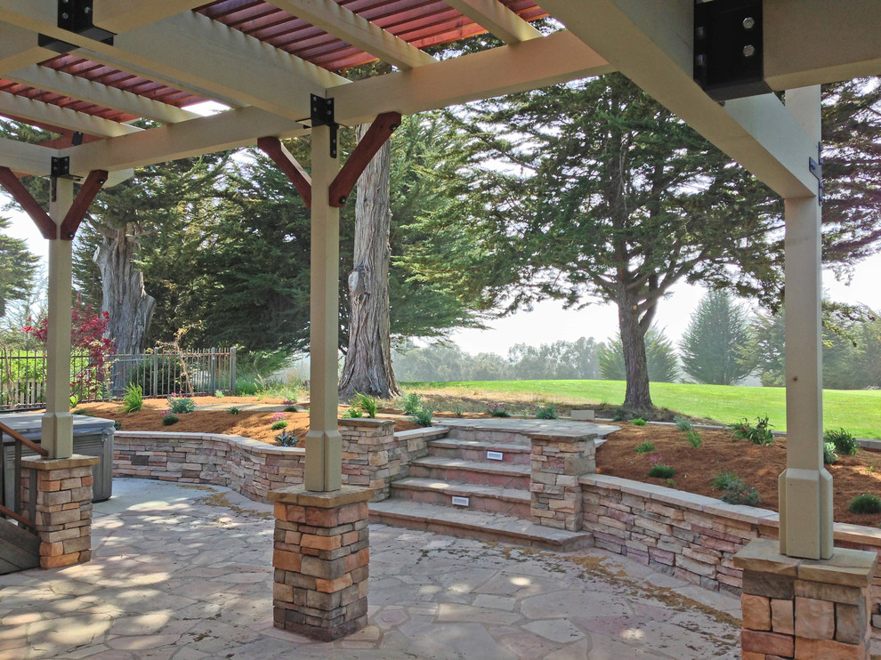 Cypress Ridge Trellis - Traditional - Patio - San Luis Obispo - by MS ...
