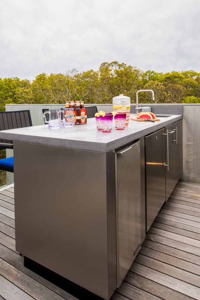Danver Amagansett Roof Top Kitchen by Atlantic Outdoor Living ...