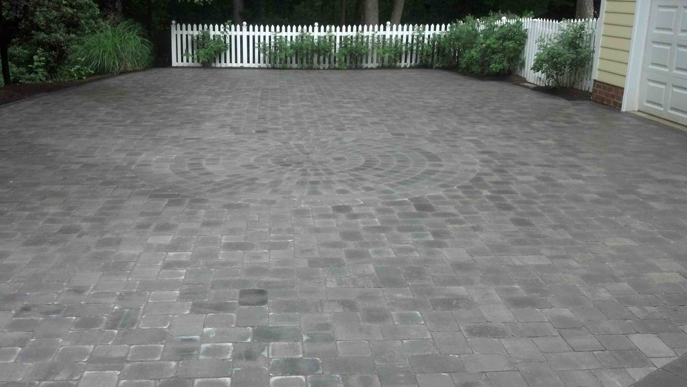 Davidsonville Paver Driveway - Traditional - Patio - DC Metro - by ...