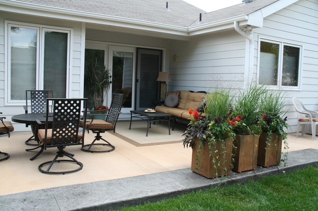 Decorative Concrete Patios - Classique - Terrasse et Patio - Denver ...