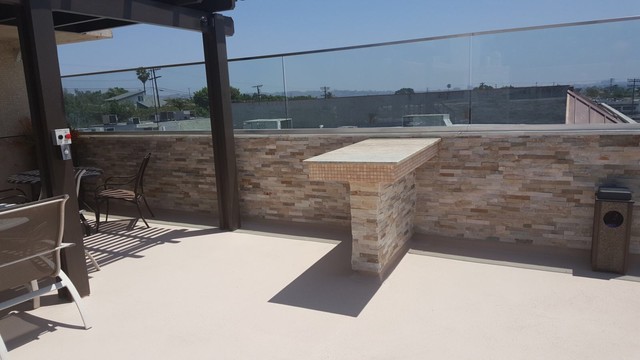 Del Rio Apartment Building - Rooftop Remodeling - Contemporary - Patio ...
