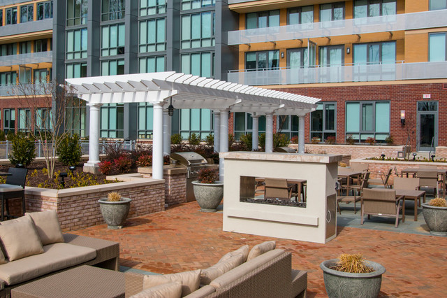 DelRay Towers - Trex Pergola - Traditional - Patio - DC Metro - by ...