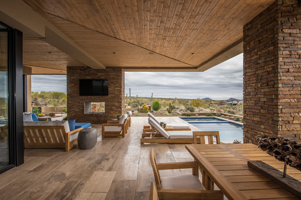 Desert Retreat - Contemporary - Patio - Phoenix - by Friedman & Shields ...