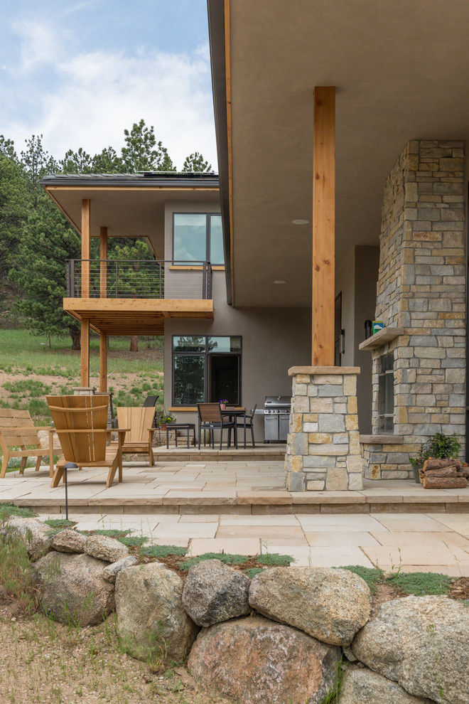 Dineen Residence - Rustic - Patio - Denver - by Rodwin Architecture & Skycastle Homes | Houzz