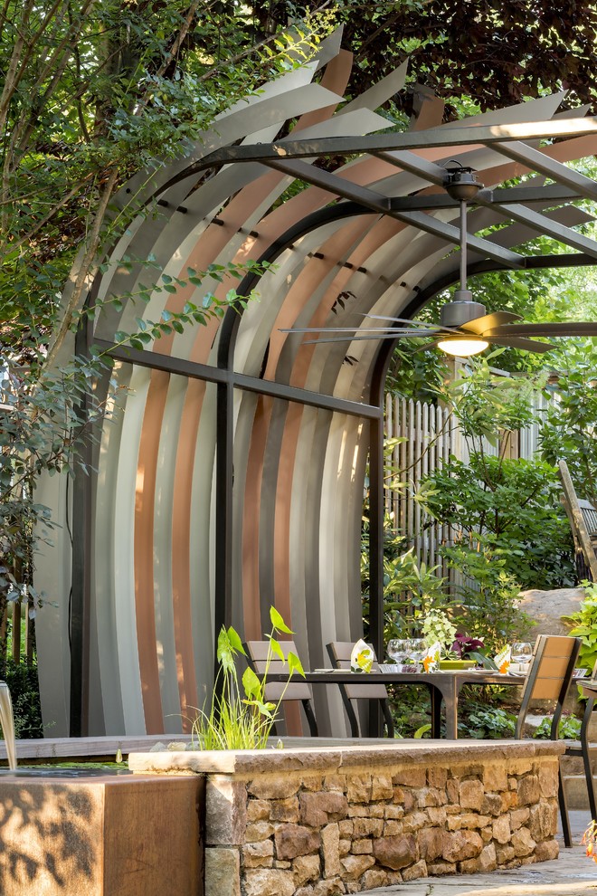 Dining Pavilion - Contemporary - Patio - DC Metro - by Braitman Design ...