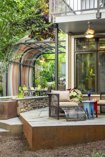 Dining Pavilion - Contemporary - Patio - DC Metro - by Braitman Design ...