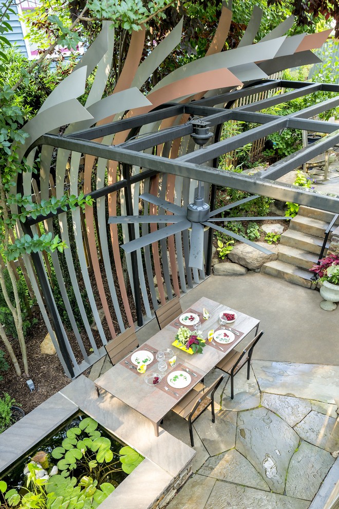 Dining Pavilion - Contemporary - Patio - DC Metro - by Braitman Design ...