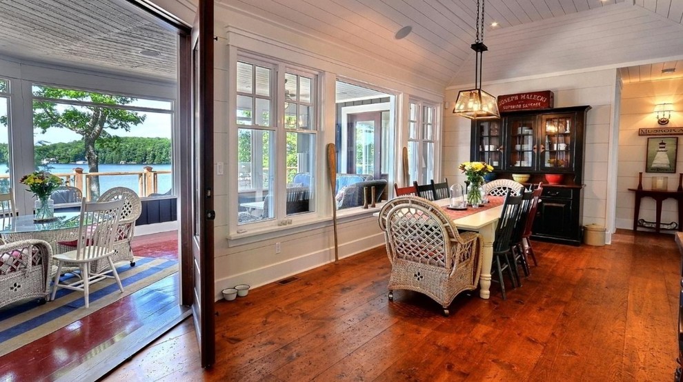 Dining Room/Muskoka Room - Rustic - Patio - Toronto - by Clarke Muskoka ...