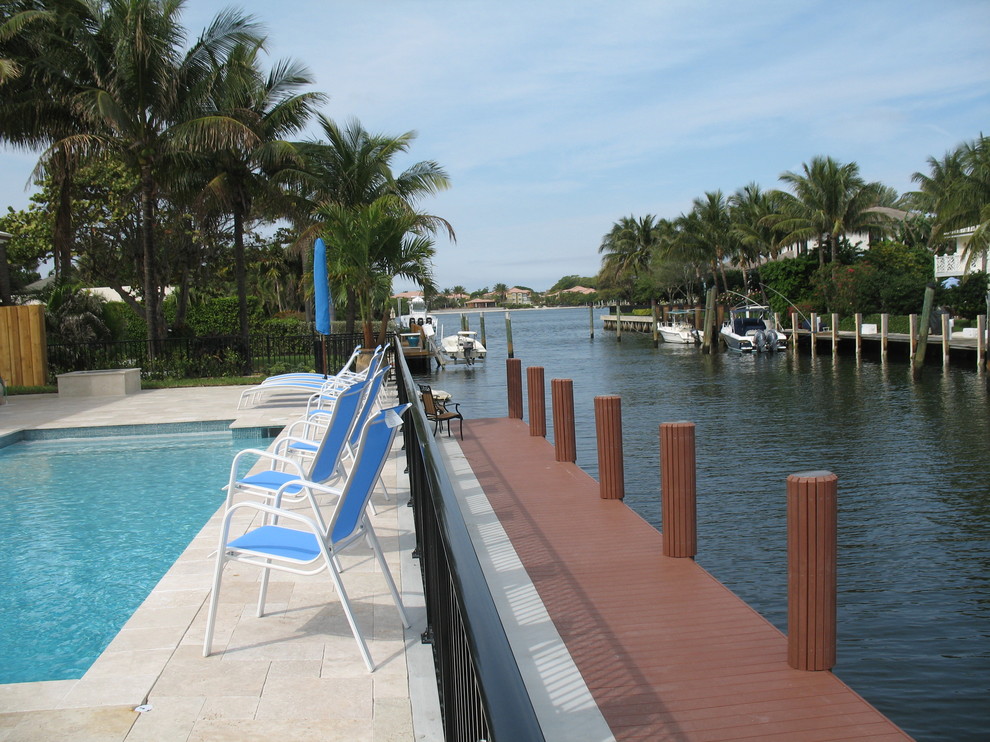 Dock - Tropical - Patio - Miami - by Castle Florida Building Corp. | Houzz