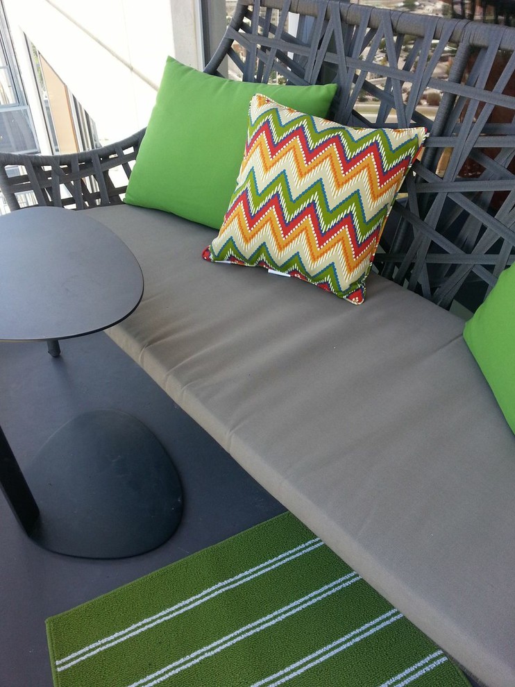 Downtown High-Rise Condo - Patio - Austin - by Industrious Interiors ...