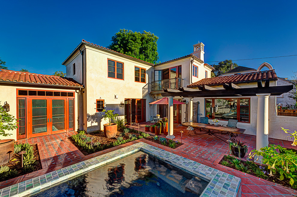Downtown Urban Infill - Mediterranean - Patio - Santa Barbara - by ...