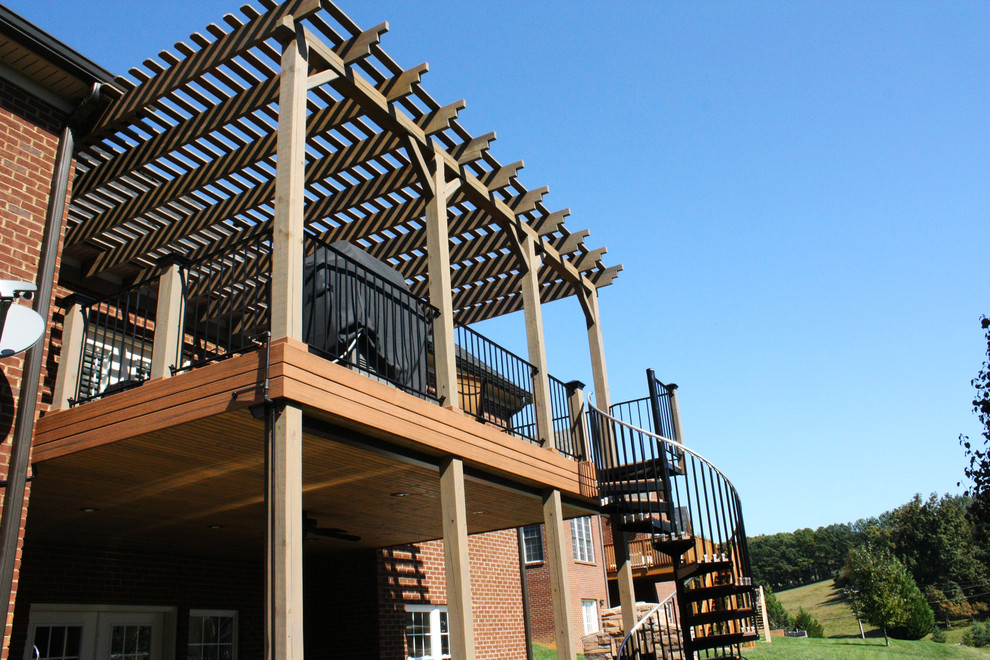 Dramatic Deck Redesign - Traditional - Patio - Other - by Tillman ...