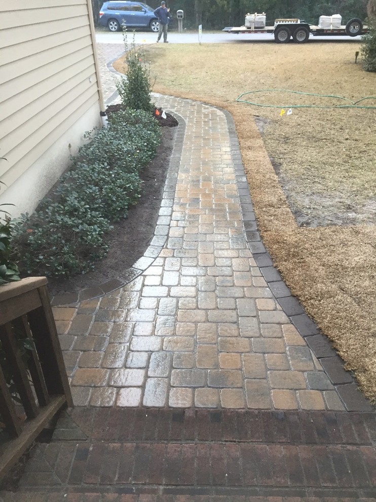 Driveway and walkway - Paver project - Beach Style - Patio - Other - by ...
