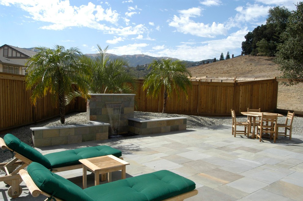 Dry Laid Cut Bluestone Patio - Traditional - Patio - San Francisco - by ...