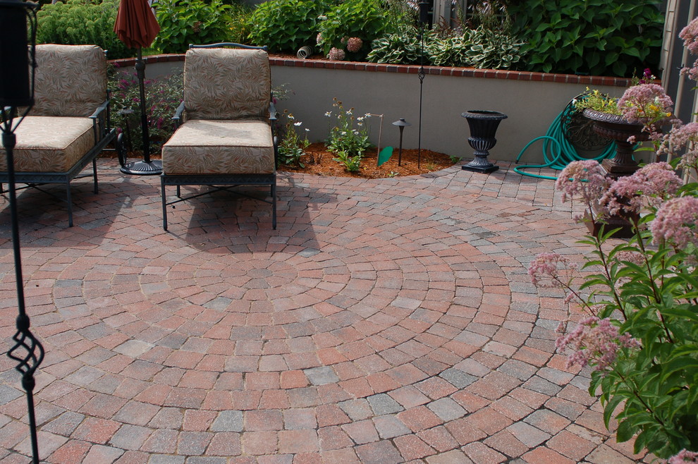 Dublin Cobble Patio - Traditional - Patio - Other - by Topeka Landscape ...