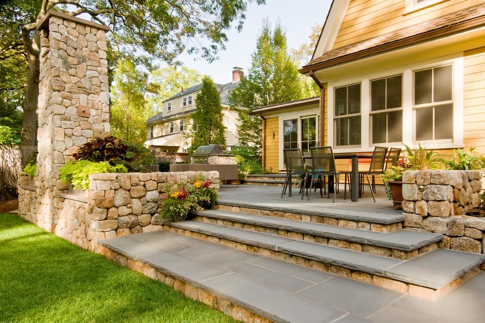 Dutch Colonial Redux - Traditional - Patio - Boston - by Kerry Lewis ...