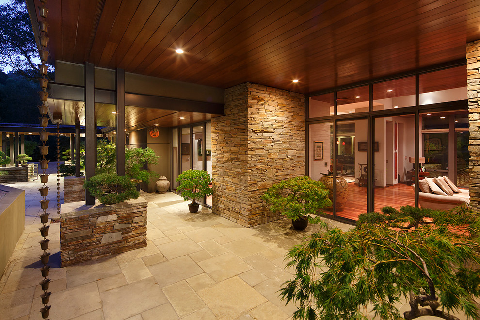 East Meets West - Contemporary - Patio - San Francisco - by Ward-Young ...