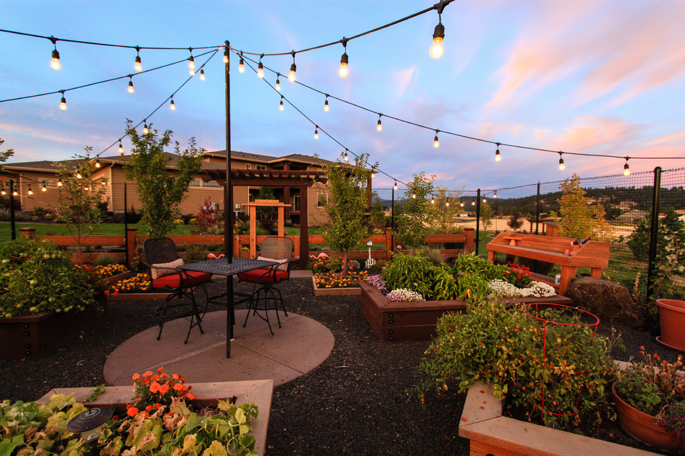 Eastern Washington Backyard Resort - Rustic - Patio - Seattle - by ...